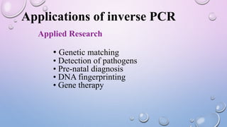 Polymerase chain reaction {PCR} | PPT