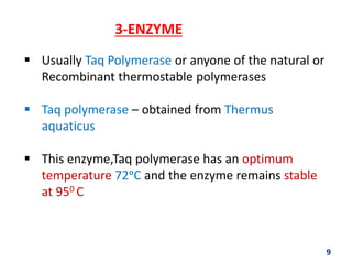 Polymerase chain reaction | PPT