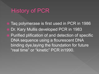 Polymerase chain reaction | PPT