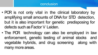 Polymerase chain reaction | PPT