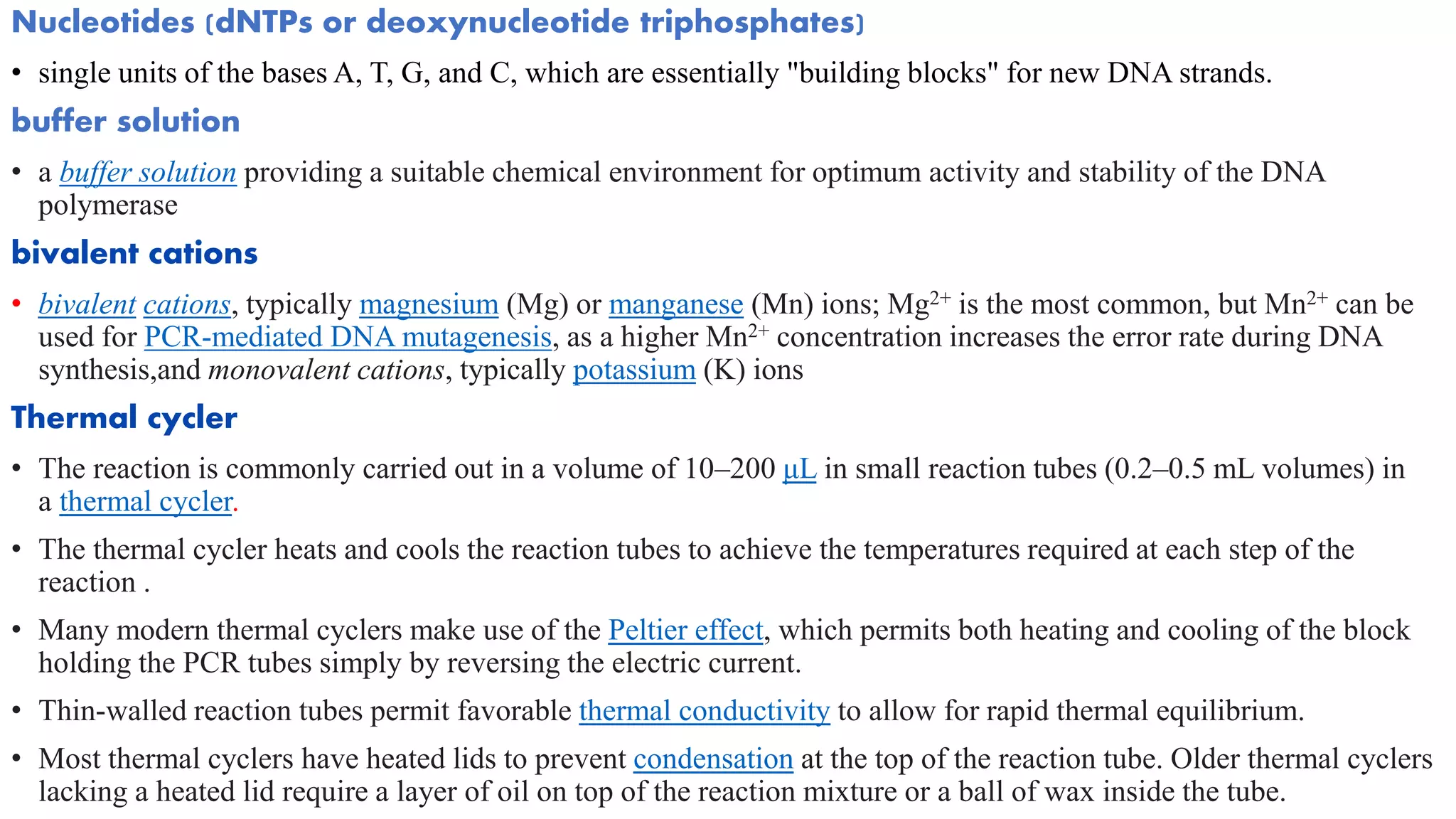 Polymerase chain reaction | PPTX