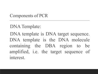 Polymerase Chain Reaction | PPTX