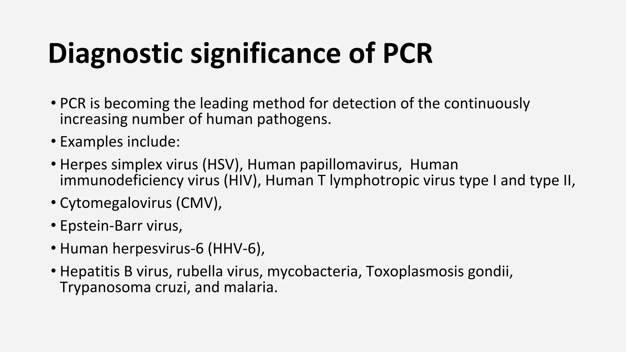 Polymerase Chain Reaction- Principle, procedure, and applications of ...