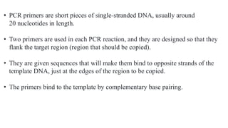 Polymerase Chain Reaction.pptx biotechnology | PPT