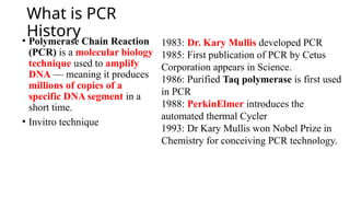Polymerase Chain Reaction/ Presentation | PPT