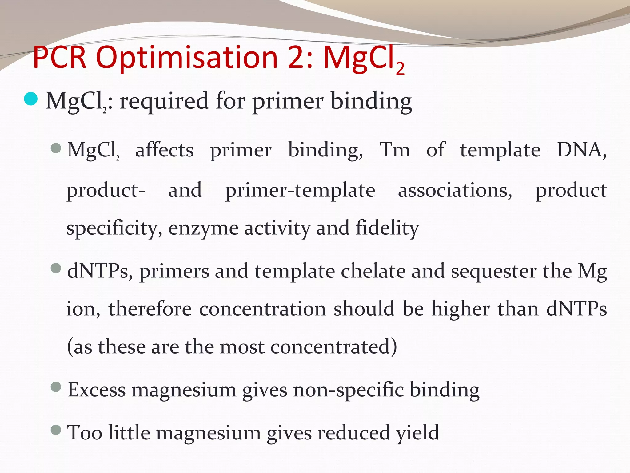 Polymerase chain reaction principles and practice | PPT