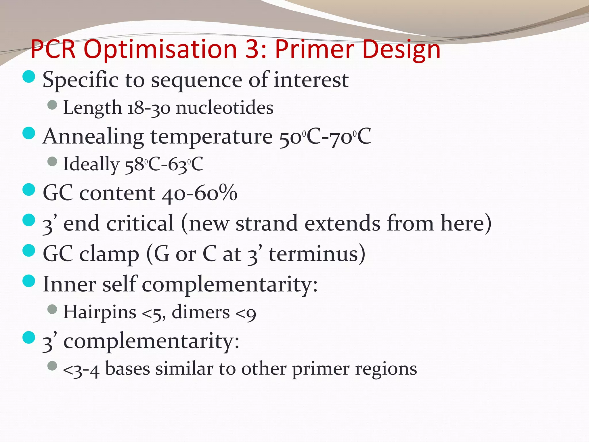 Polymerase chain reaction principles and practice | PPT