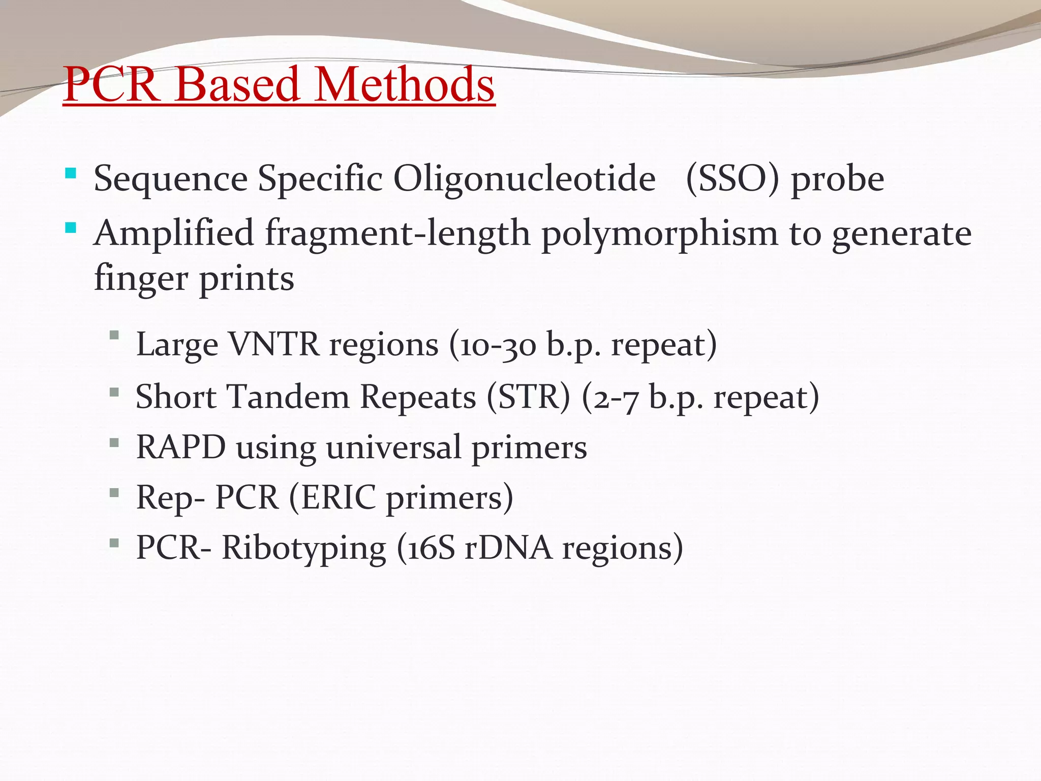 Polymerase chain reaction principles and practice | PPT