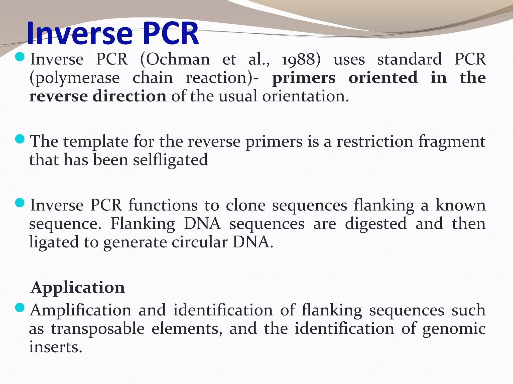 Polymerase chain reaction principles and practice | PPT