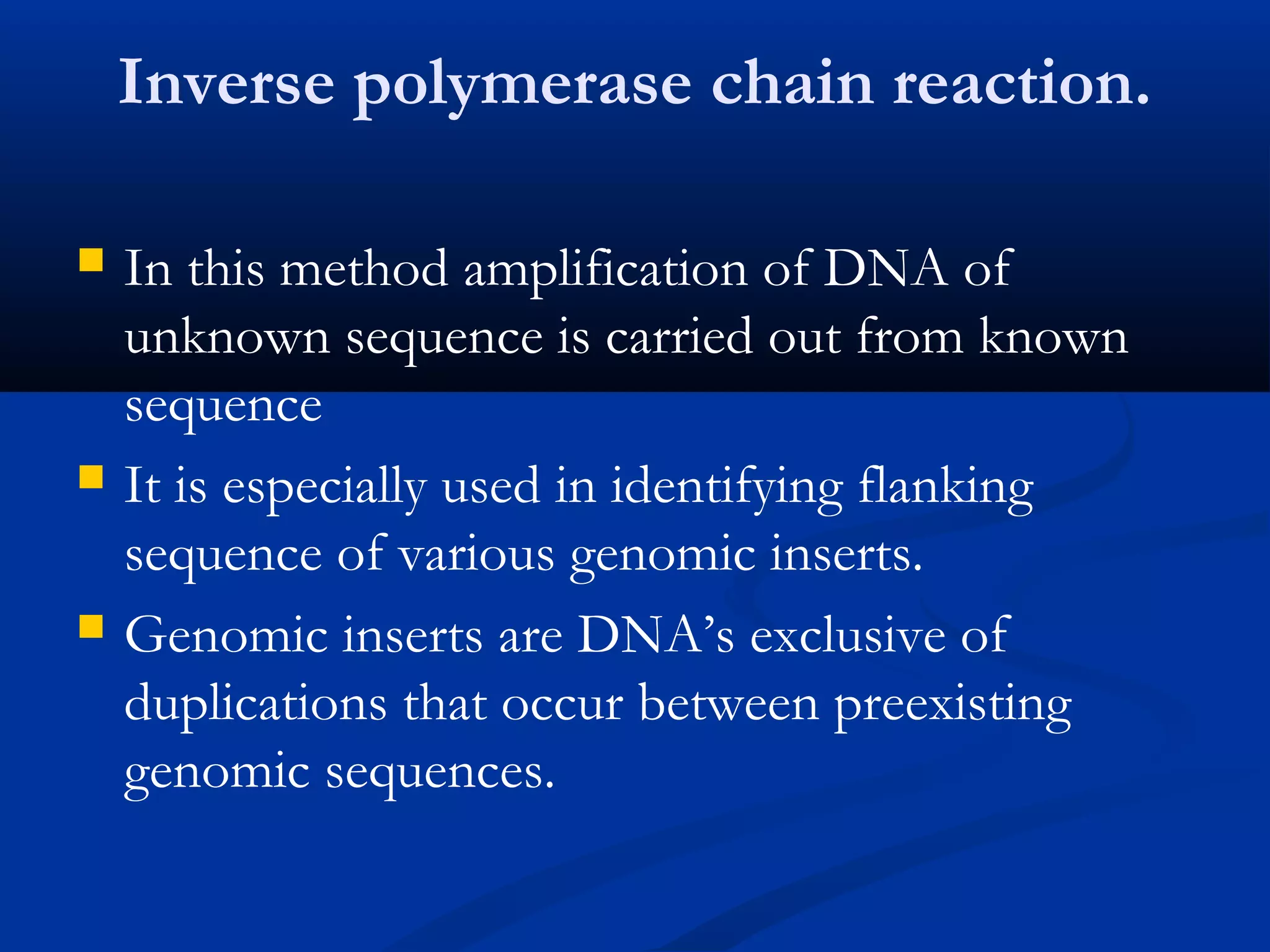Polymerase chain reaction & electrophoresis | PPT