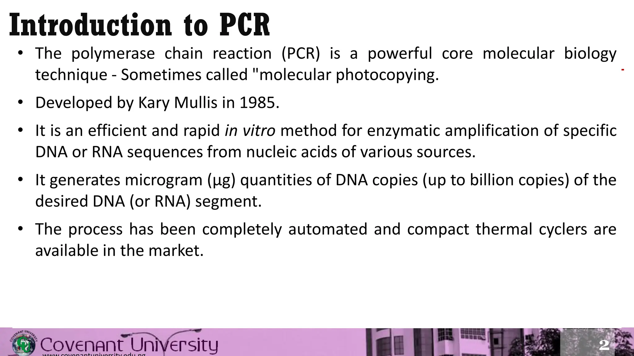 Polymerase Chain Reaction Lecture.pdf