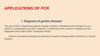 Polymerase chain reaction (pcr) | PPT