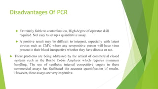 Polymerase chain reaction(PCR) | PPTX | Chemistry | Science