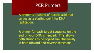 Polymerase chain reaction (pcr) | PPT