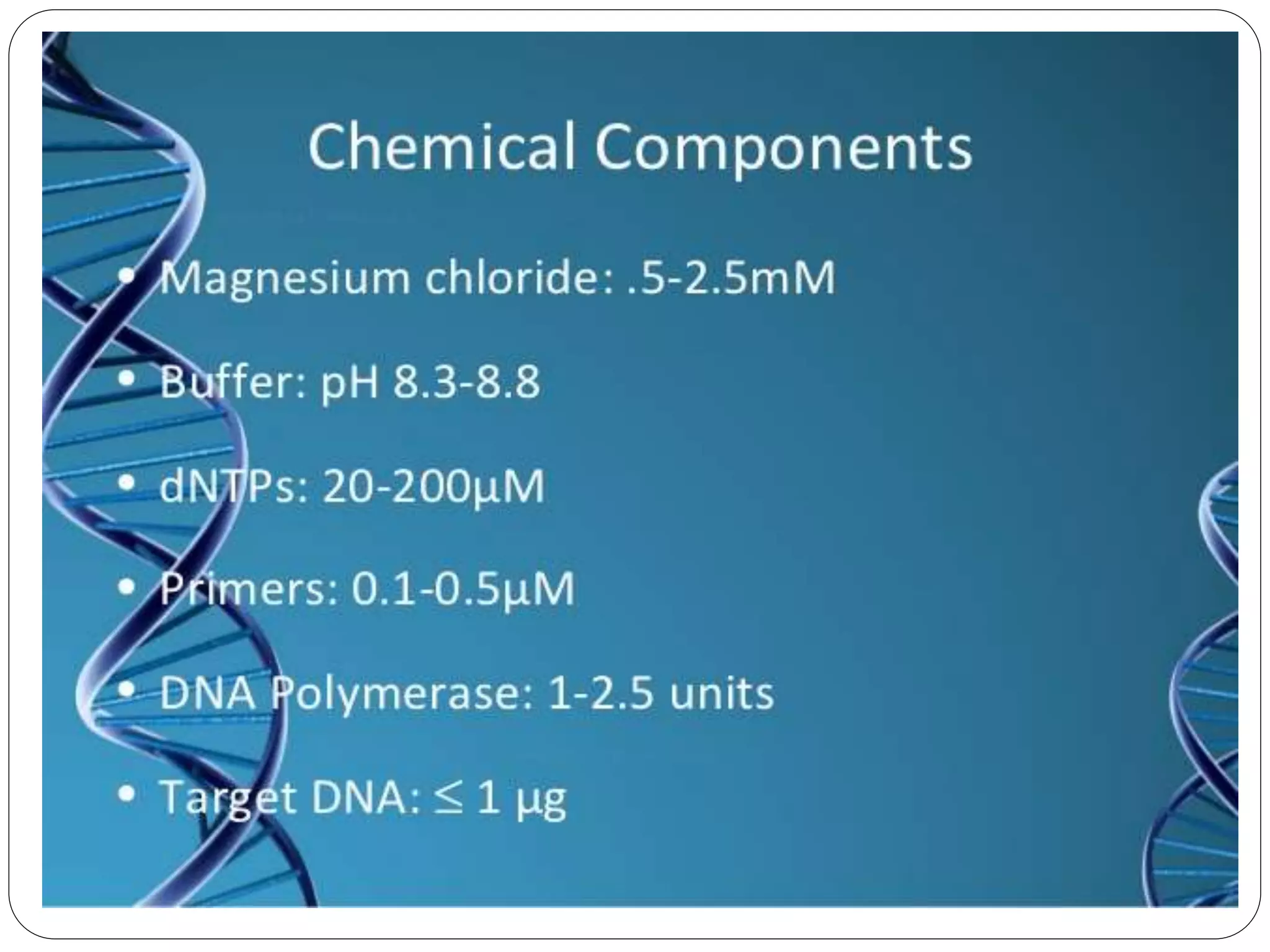 Polymerase chain reaction(pcr) | PPT