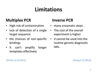 Polymerase chain reaction(PCR).presentation | PPT