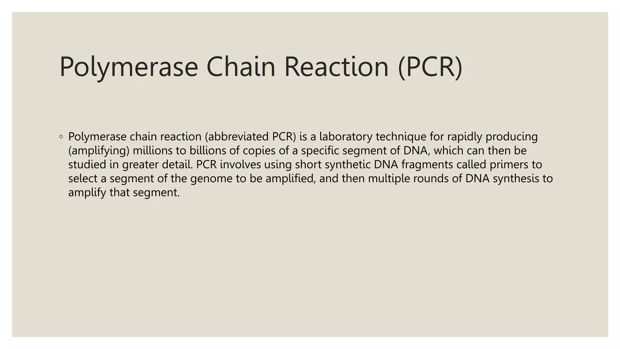 POLYMERASE CHAIN REACTION(PCR)-subina sunar.pptx