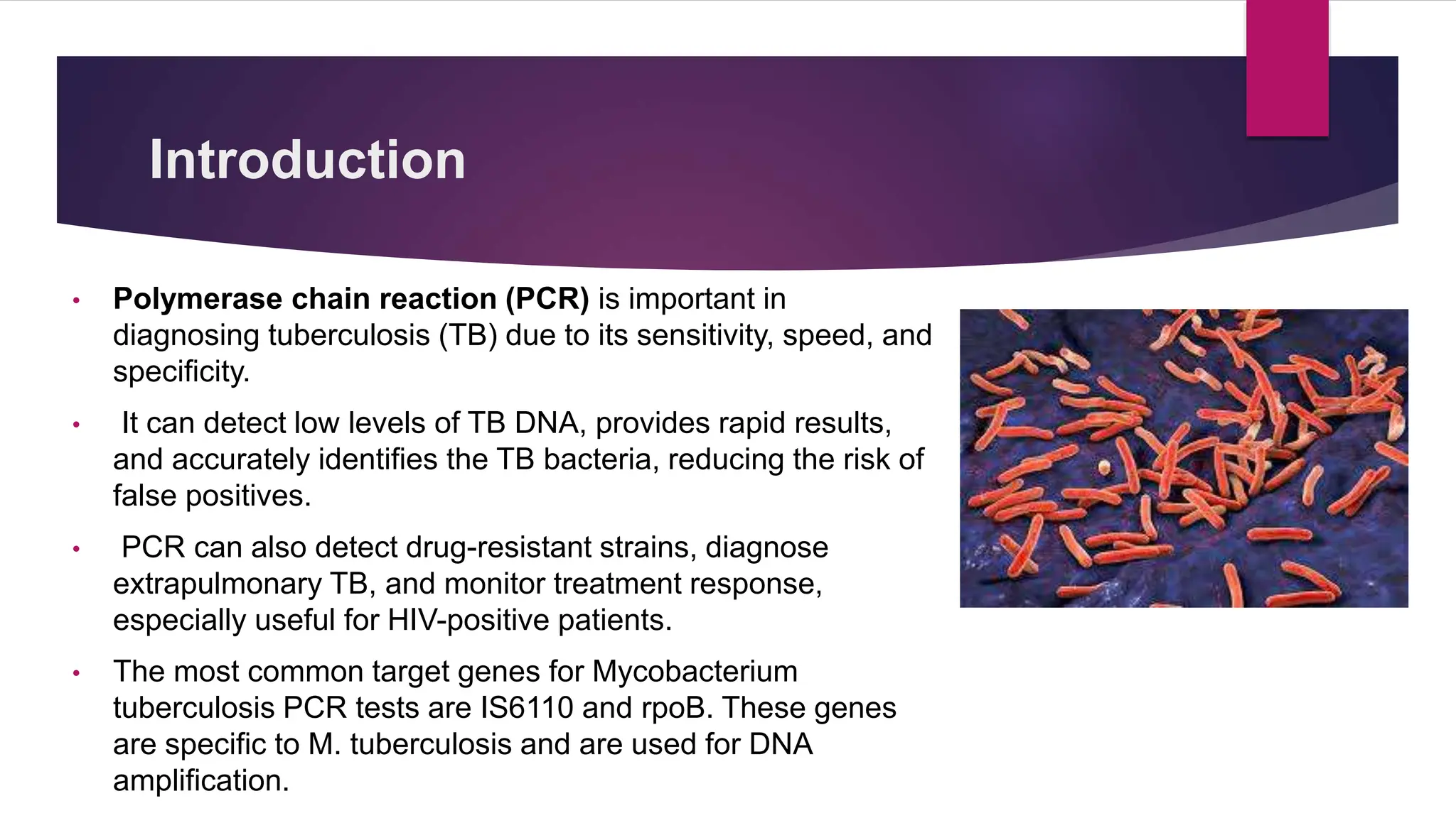 Polymerase Chain Reaction (PCR) for Mycobacterium.pptx