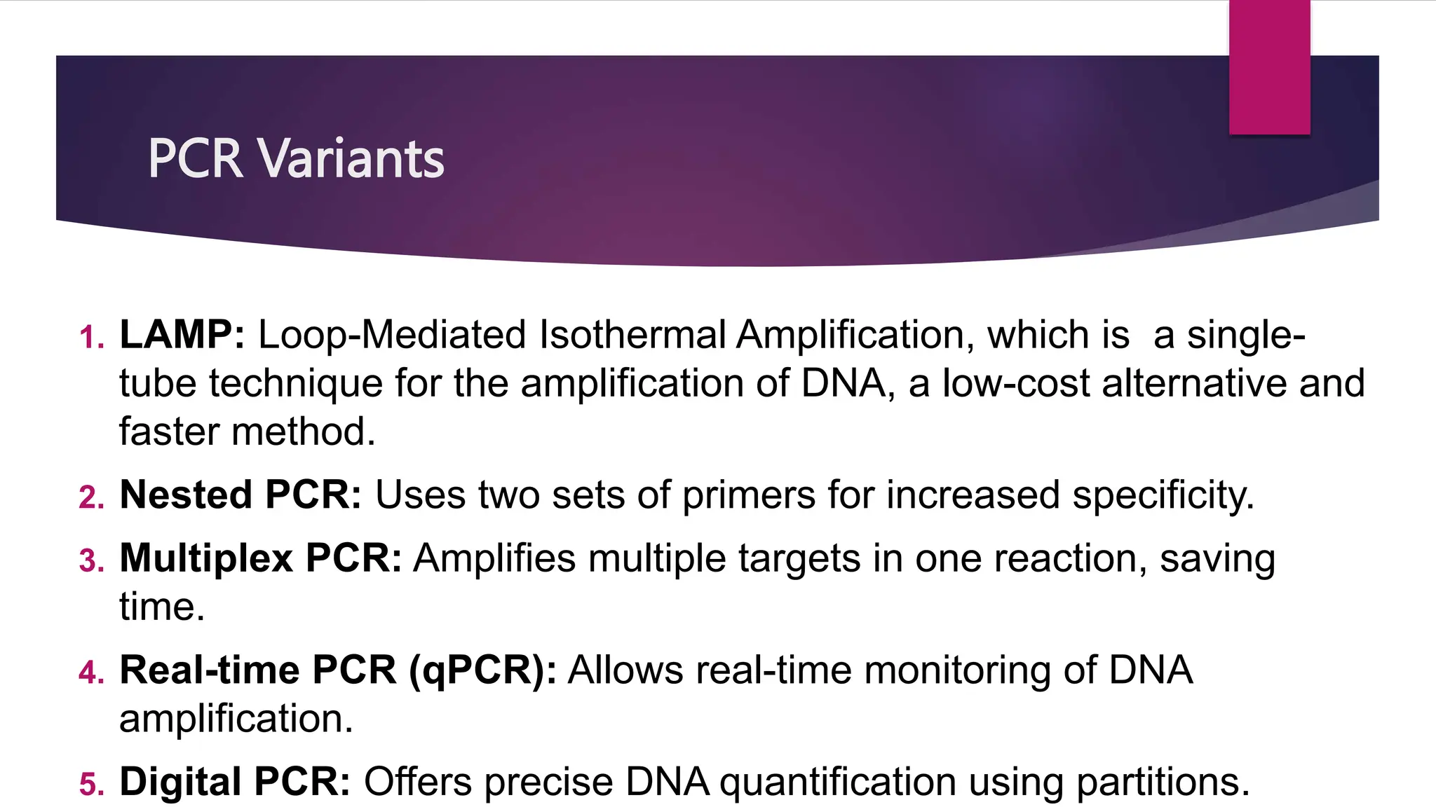 Polymerase Chain Reaction (PCR) for Mycobacterium.pptx