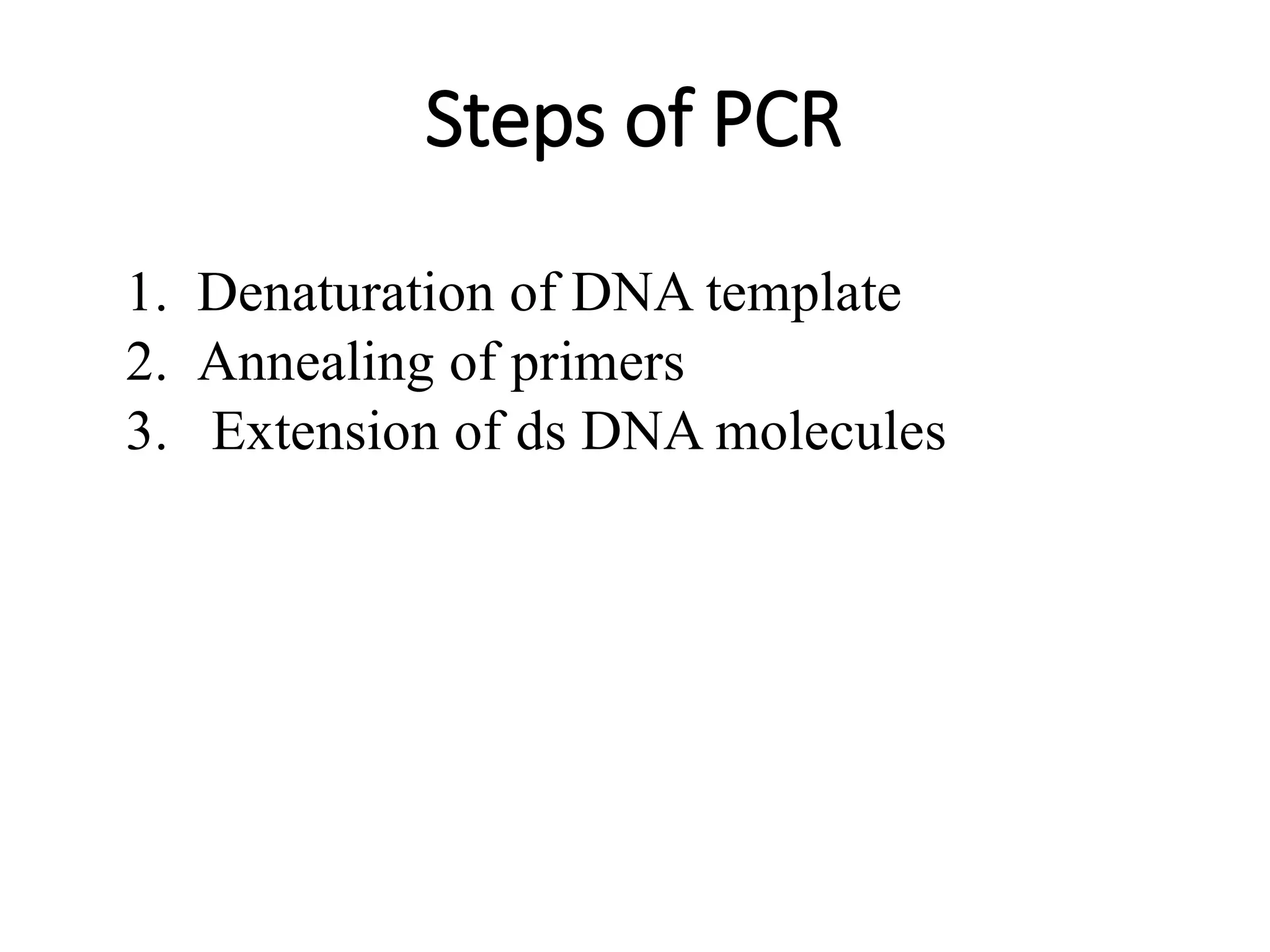 Polymerase chain reaction (pcr) himanshu | PPTX