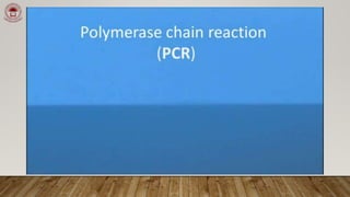 Polymerase chain reactions | PPTX | Biological Sciences | Science