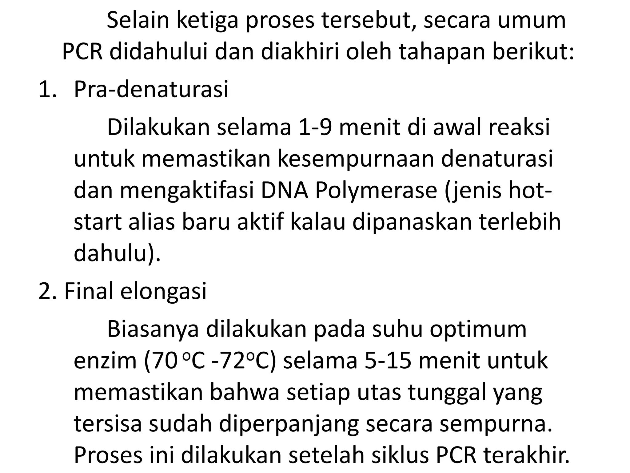 Polymerase chain reactions (pcr) | PPTX