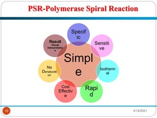 Polymerase spiral reaction | PPTX