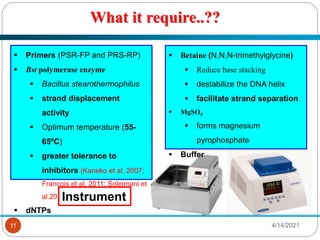 Polymerase spiral reaction | PPTX