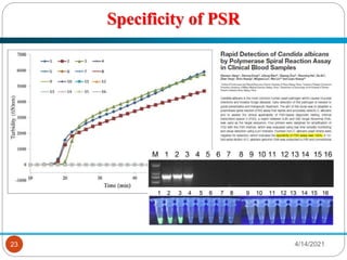 Polymerase spiral reaction | PPTX