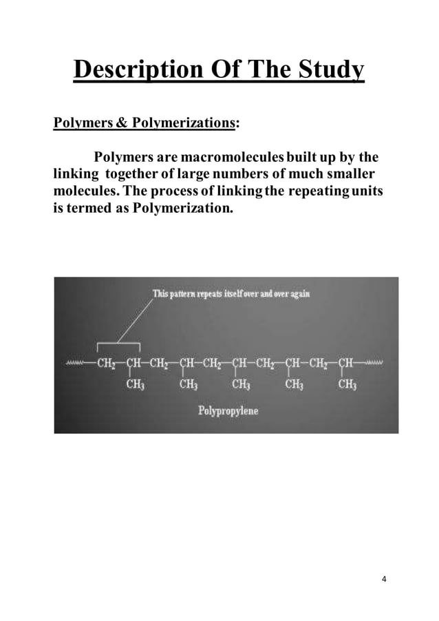Polymer Reaction Technique | PDF