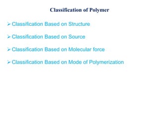 Polymer chemistry BSc. SEM VI.pptx