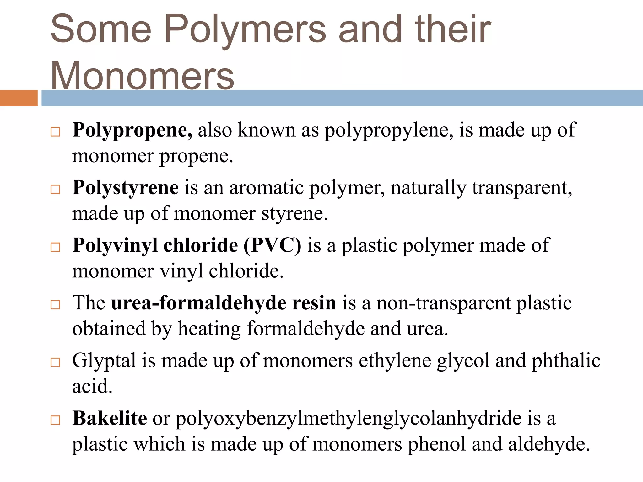 Polymer chemistry | PPTX