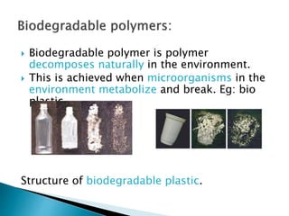 Polymer Chemistry In Bio Polymer | PPT