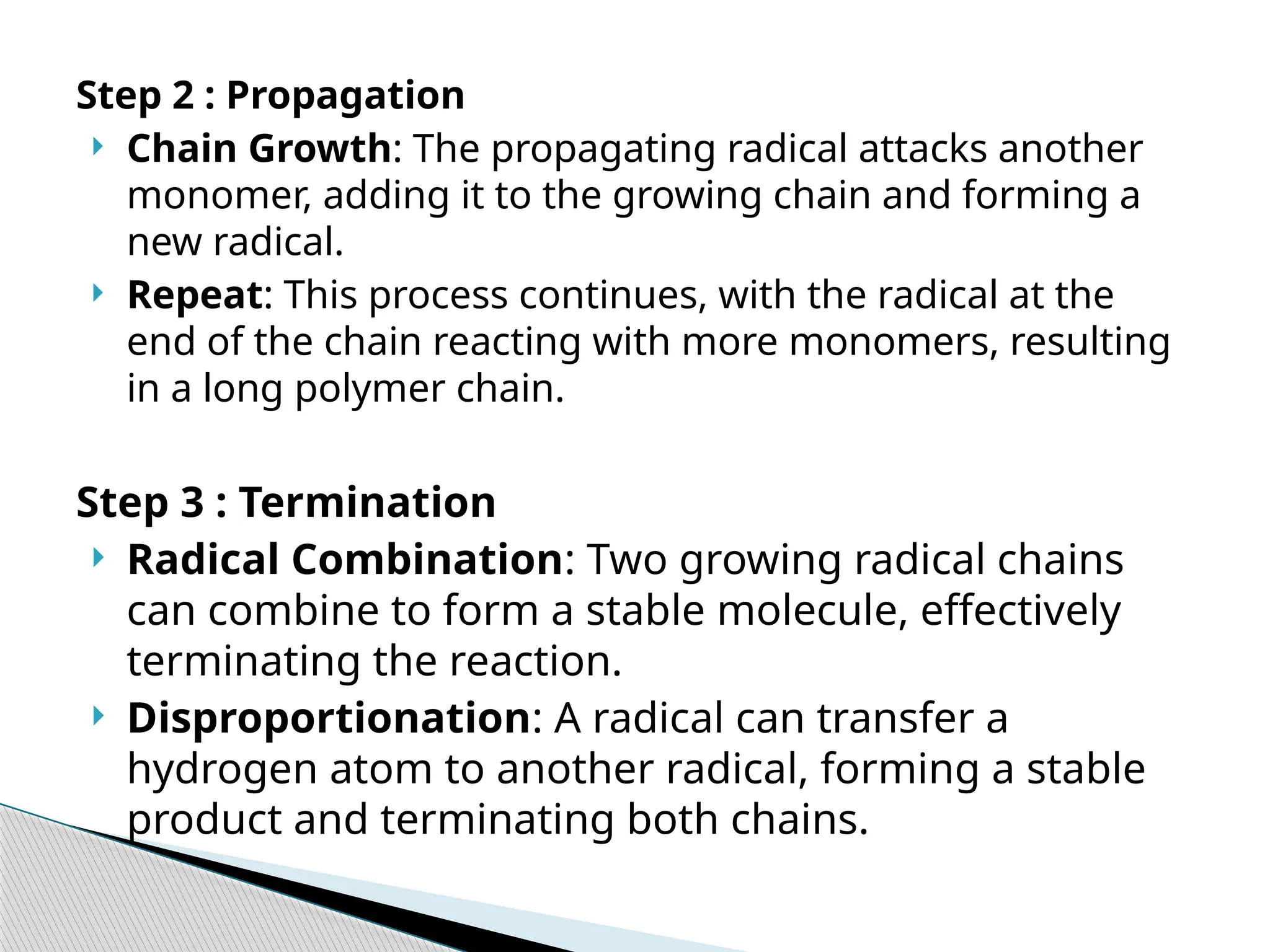 A Powerpoint presentation on the topic polymer chemistry | PPT