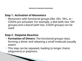 A Powerpoint presentation on the topic polymer chemistry | PPT