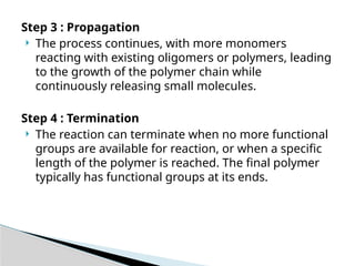 A Powerpoint presentation on the topic polymer chemistry | PPT