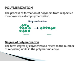 A Powerpoint presentation on the topic polymer chemistry | PPT