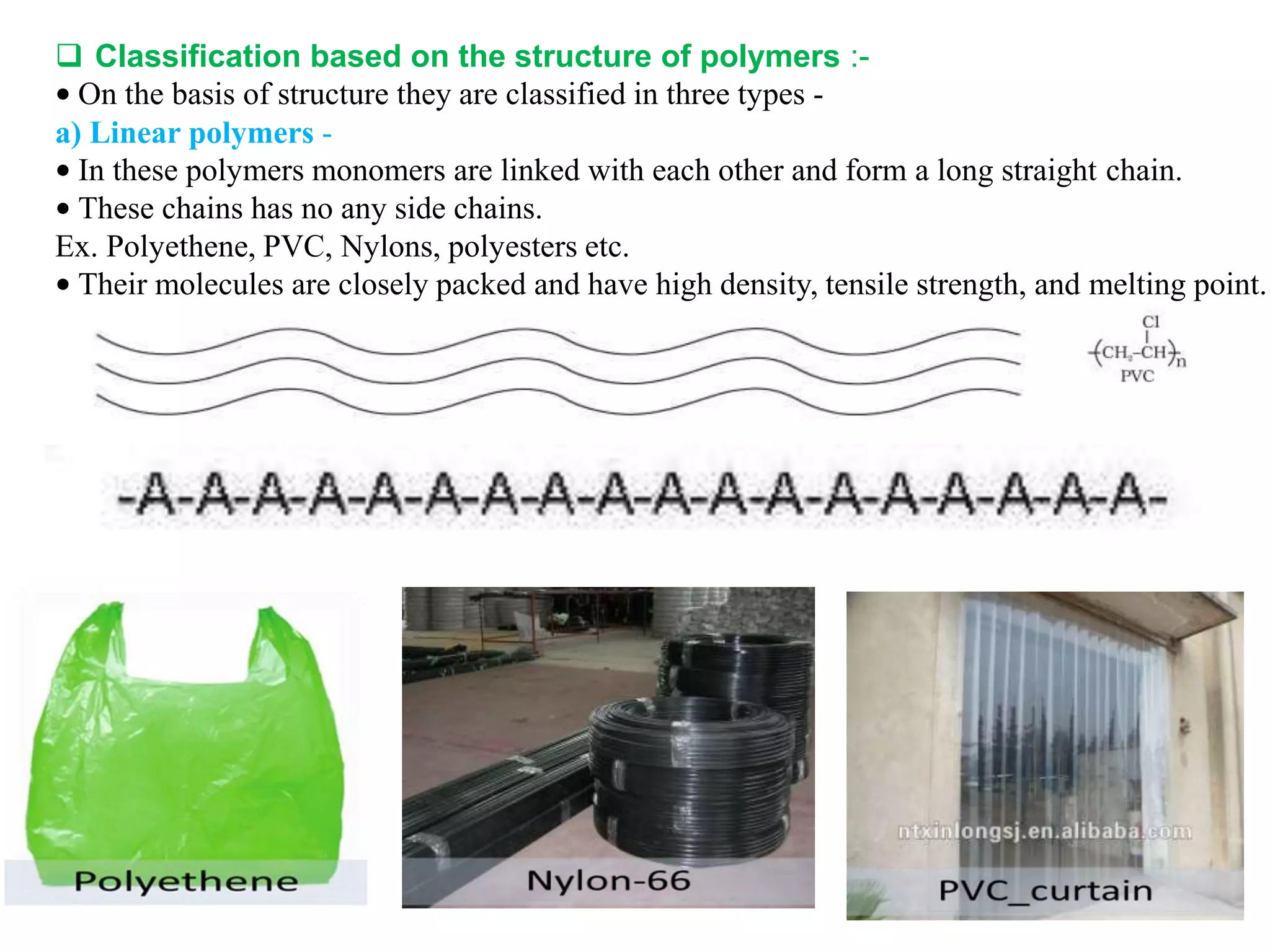Polymer classification | PPTX
