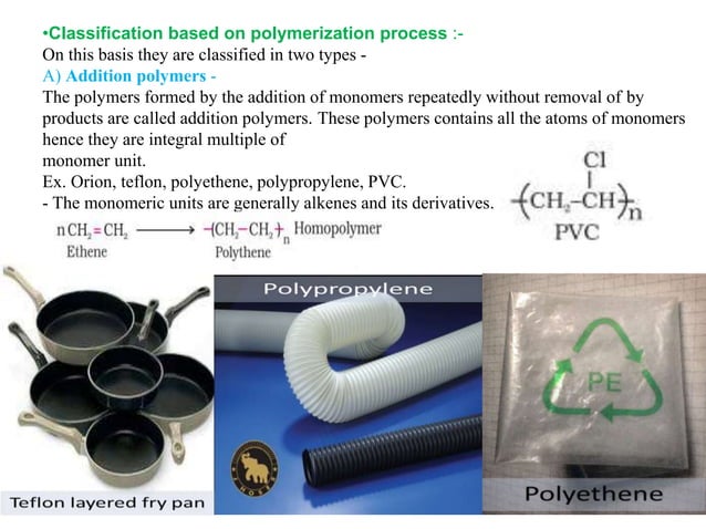 Polymer classification | PPTX