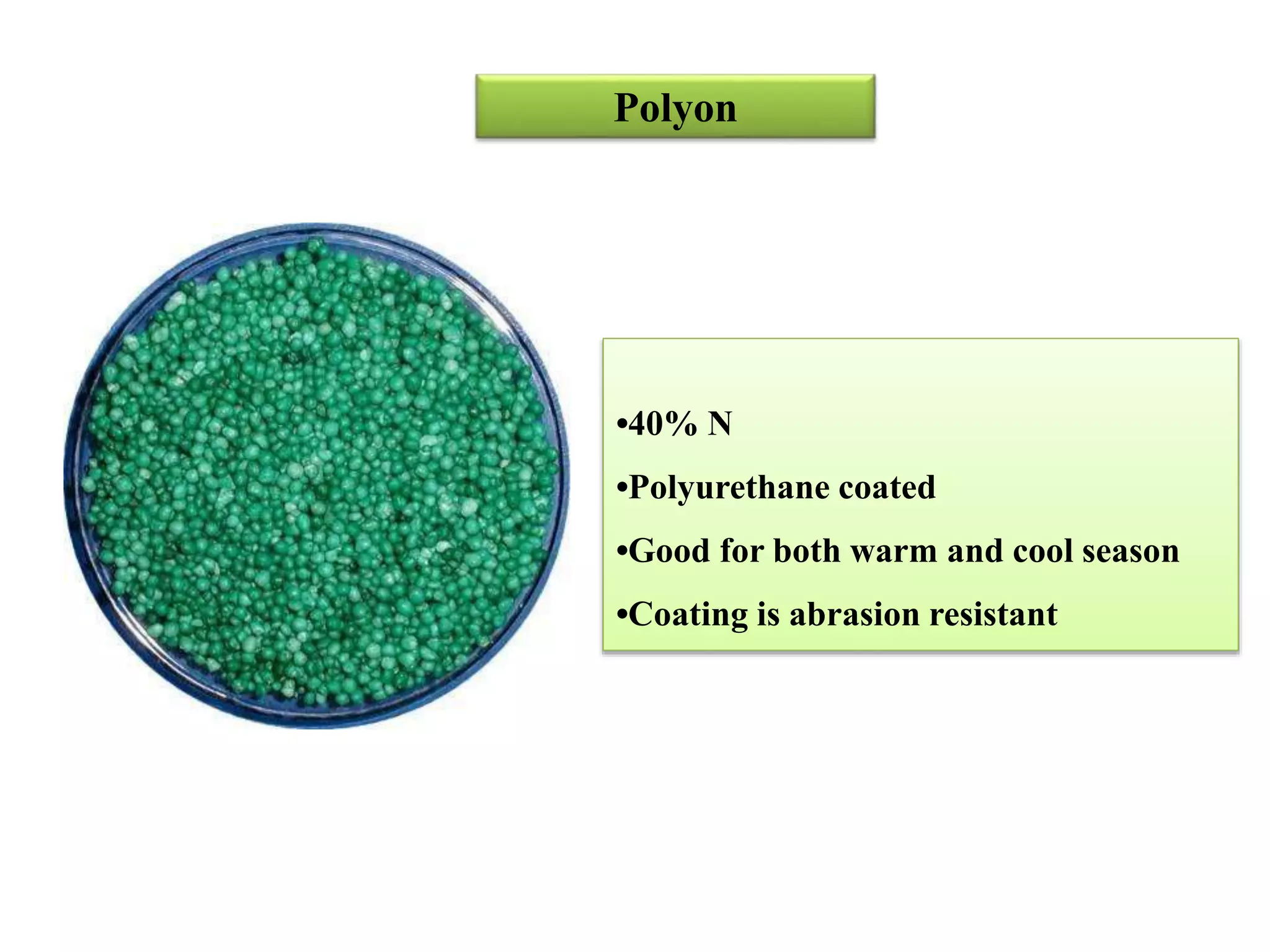 Polymer coated fertilizers an advance technique in nutrient management ...