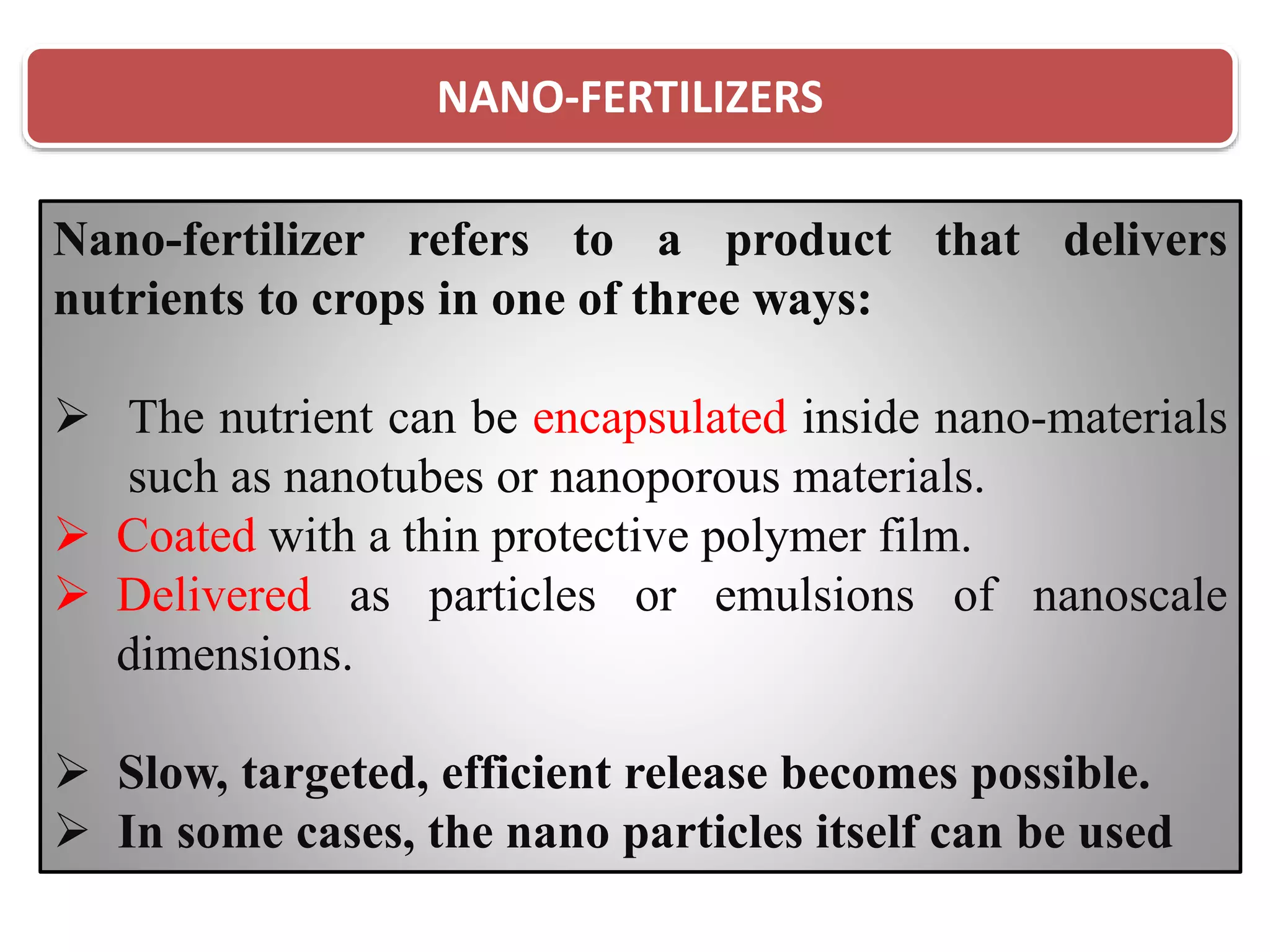 Polymer coated fertilizers an advance technique in nutrient management ...