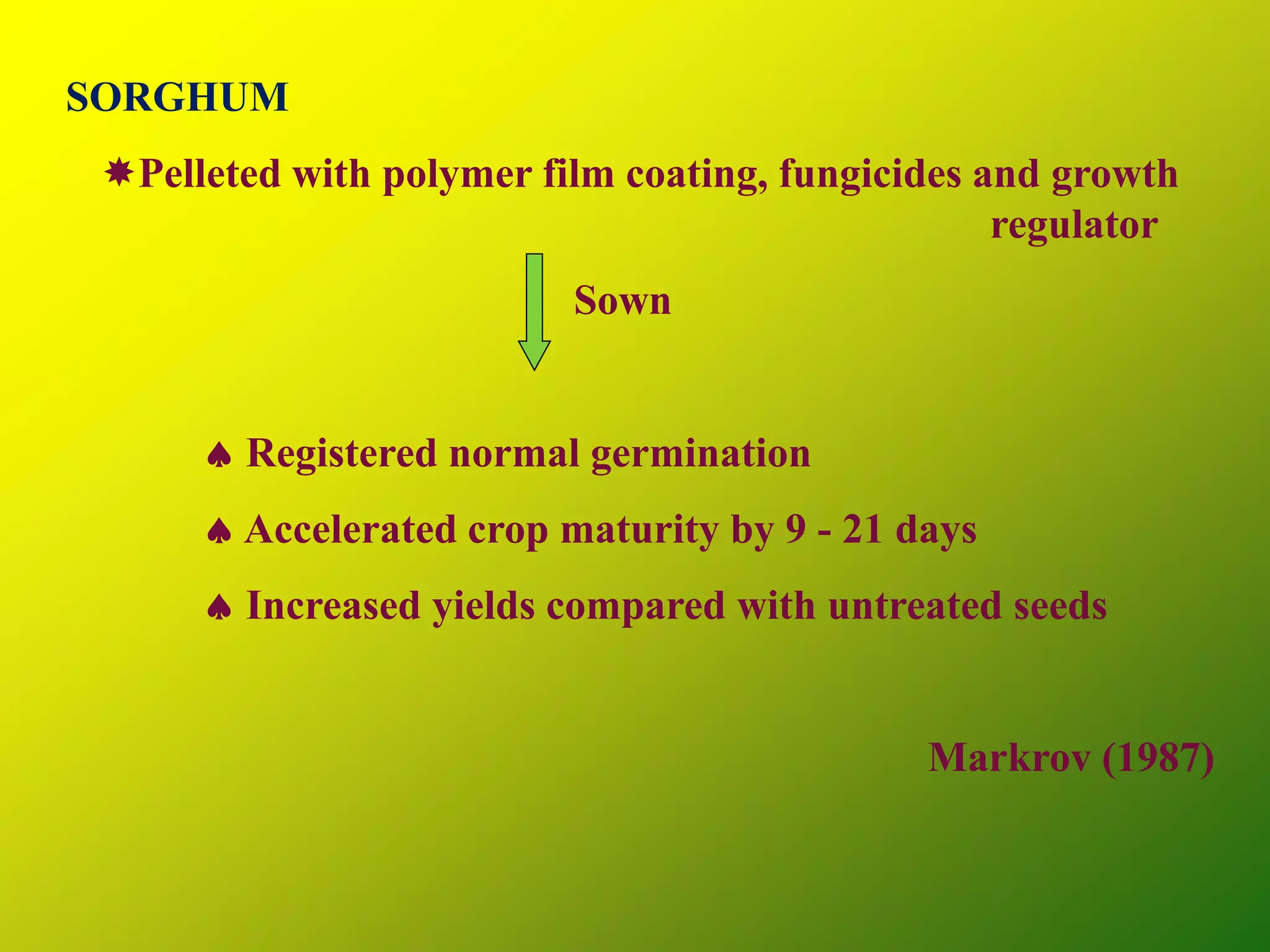 Seed Polymer Coating | PPT