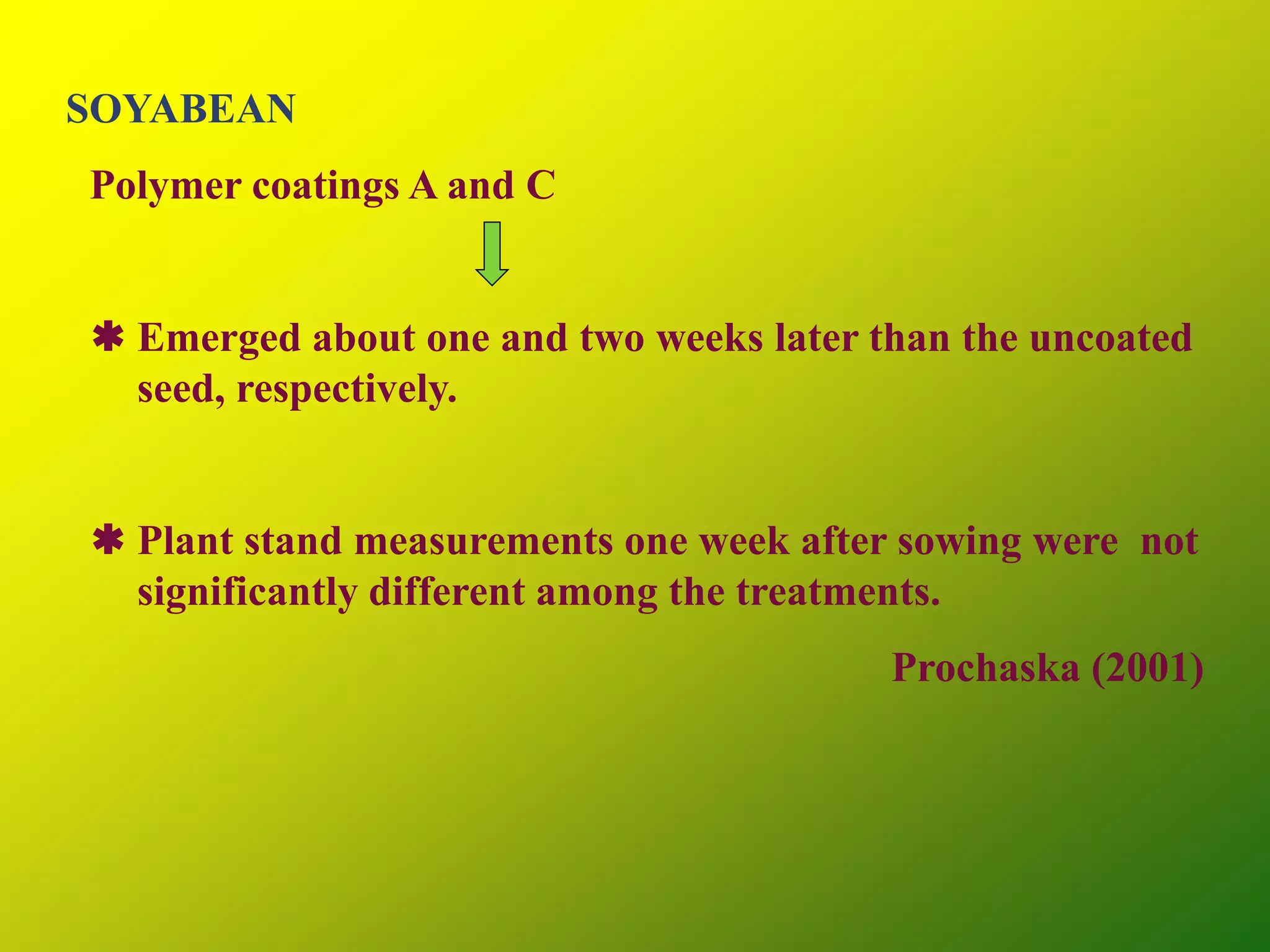 Seed Polymer Coating | PPT