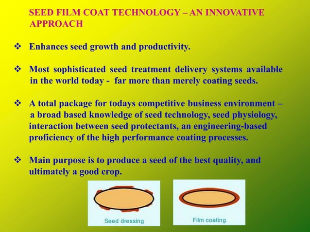 Seed Polymer Coating | PPT