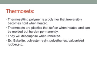 Polymer composites in engineering material | PPTX