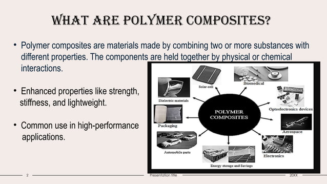 Polymer Composites Classification, Reinforcements, Matrices,.pptx