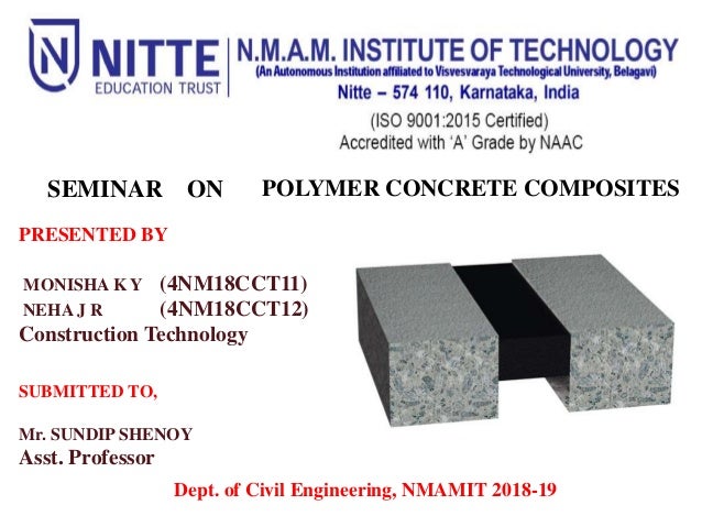 Polymer concrete and it's types
