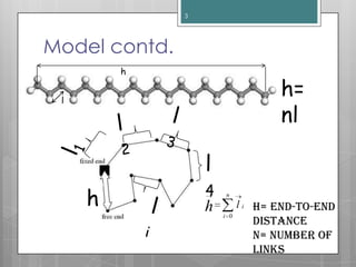 Polymer conformation & chain dimension | PPTX