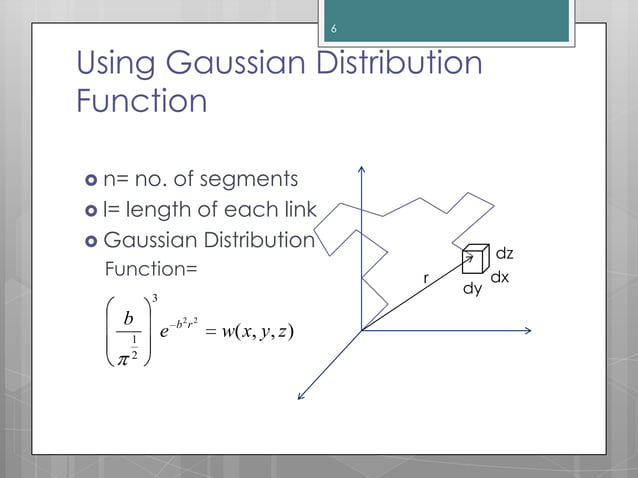 Polymer conformation & chain dimension | PPTX