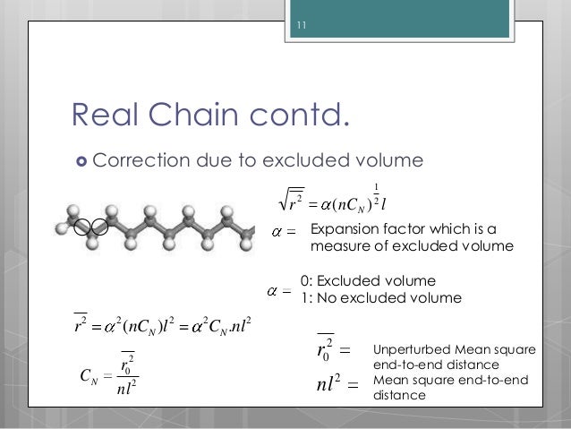 Polymer conformation & chain dimension